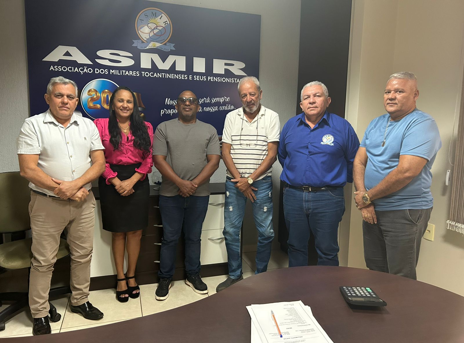 DIRETORIA DA ASMIR SE REUNE PARA DELIBERAREM SOBRE AS FESTAS DE FINAL ...